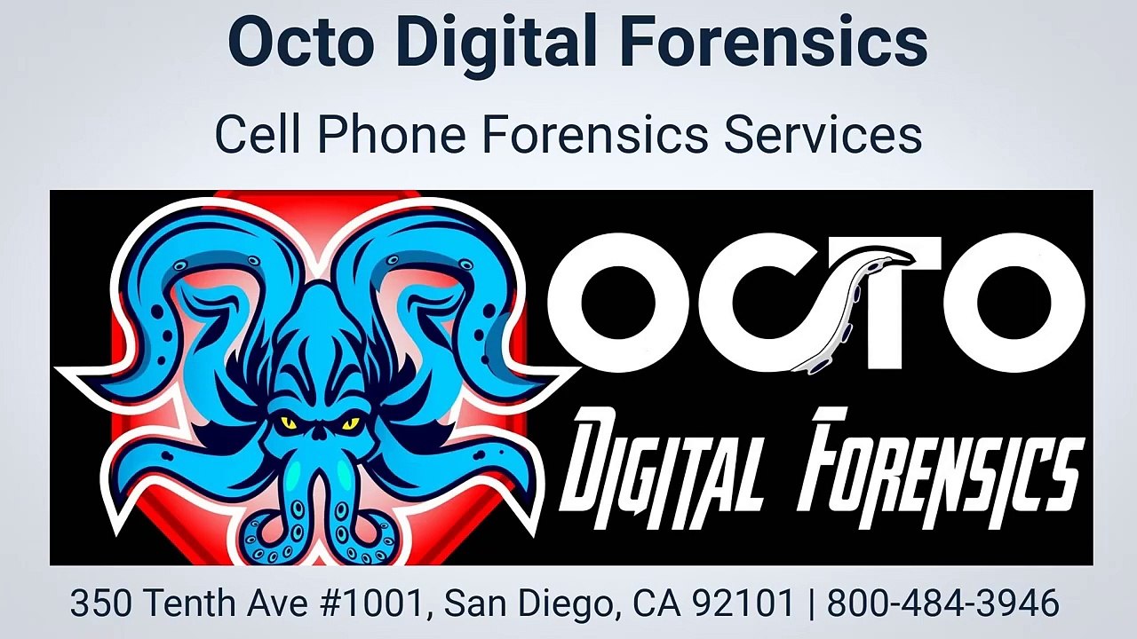 Octo Digital Forensics: Cell Phone Forensic Experts - video Dailymotion