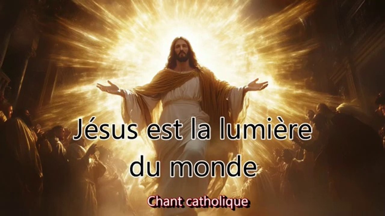 Jésus est la lumière du monde (chant) - Vidéo Dailymotion