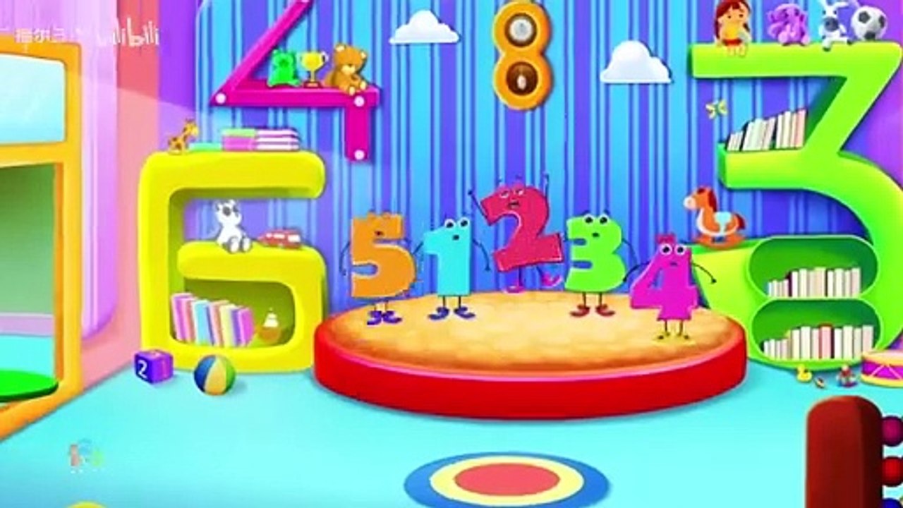Five Little Numbers | Number Songs For Children | 123 Numbers ...