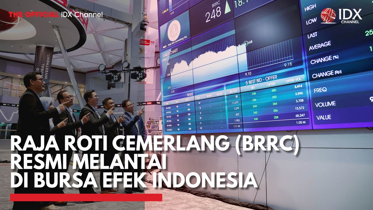 Raja Roti Cemerlang (BRRC) Resmi Melantai di Bursa Efek Indonesia ...
