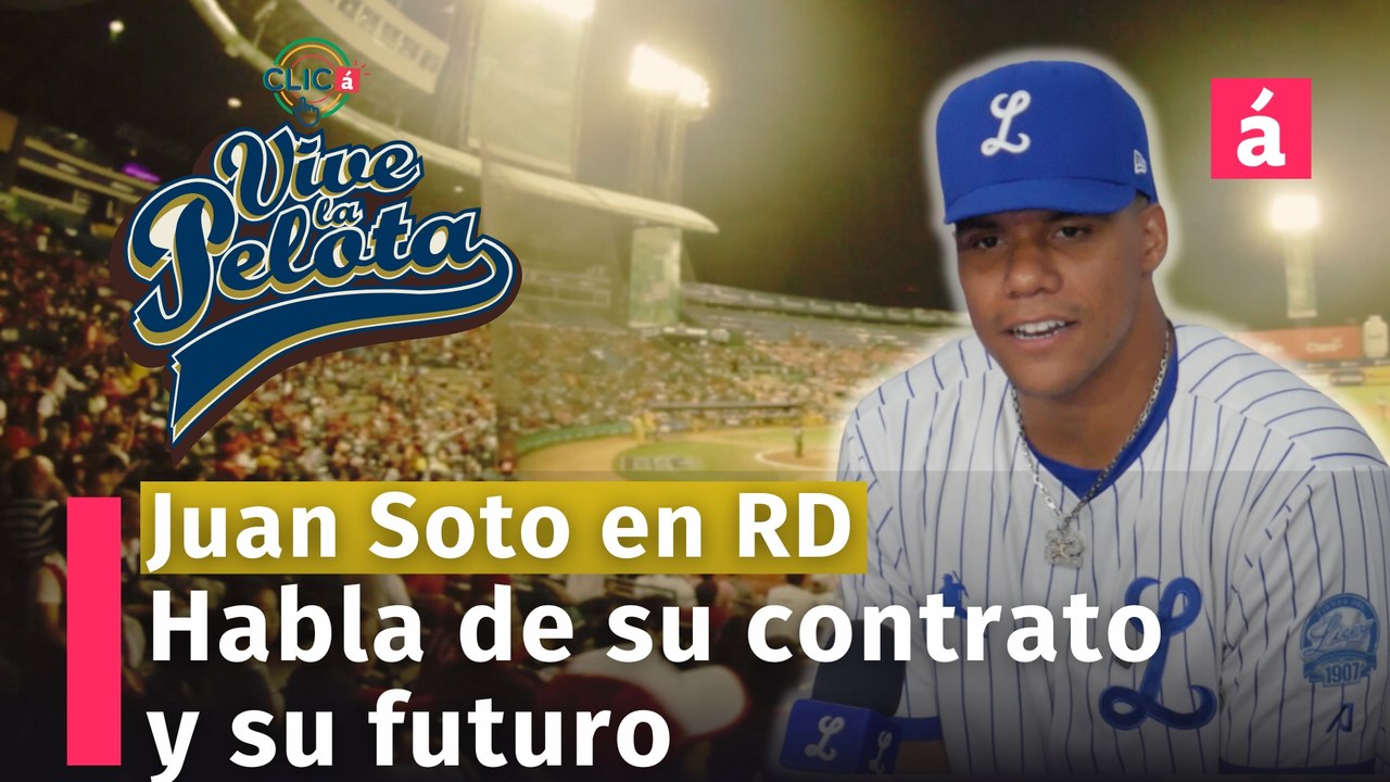 ¡Juan Soto! El nuevo rey del béisbol visita el Quisqueya. Detalles de su contrato y planes ...