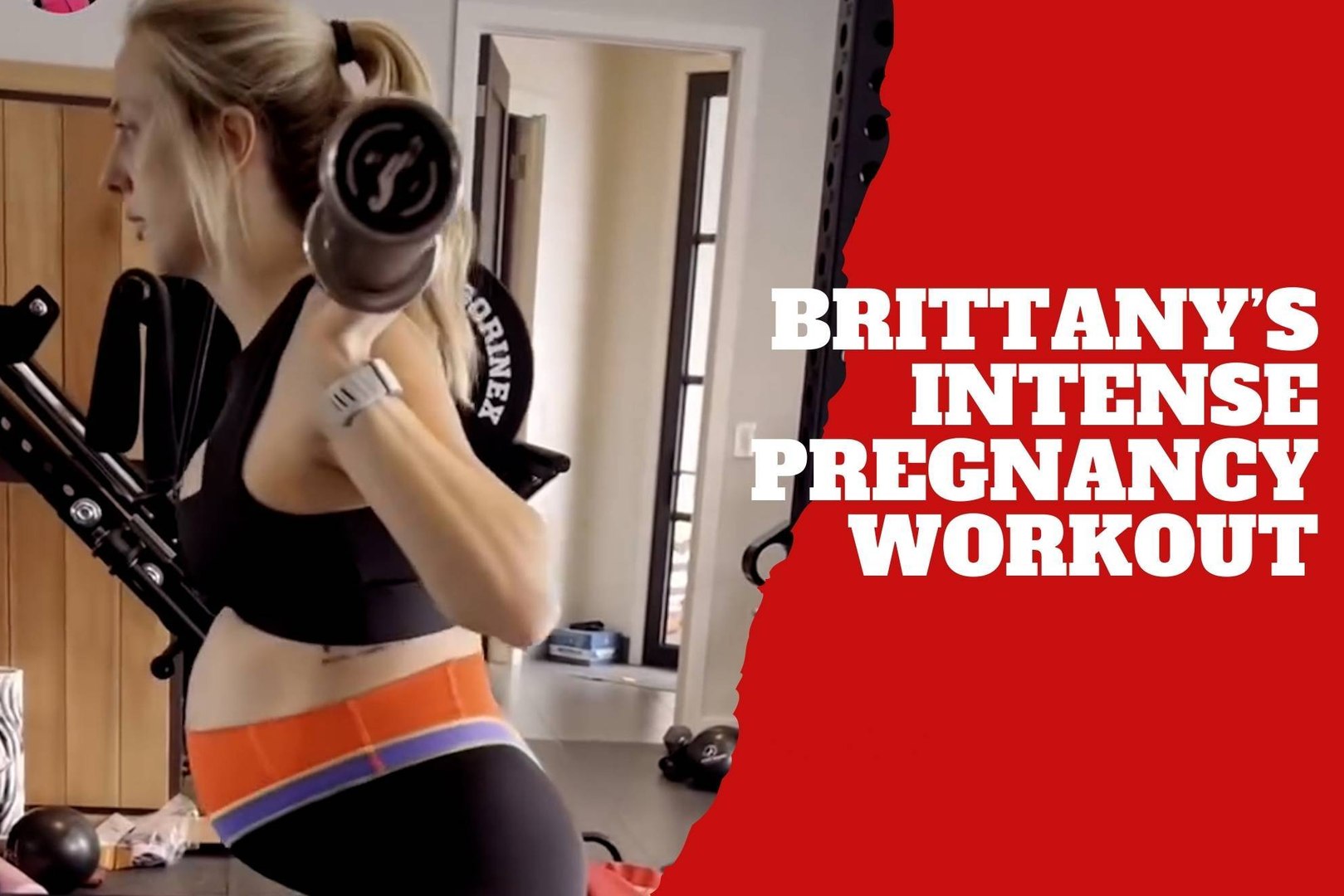 Brittany Mahomes surprises fans with a workout days before her baby's ...