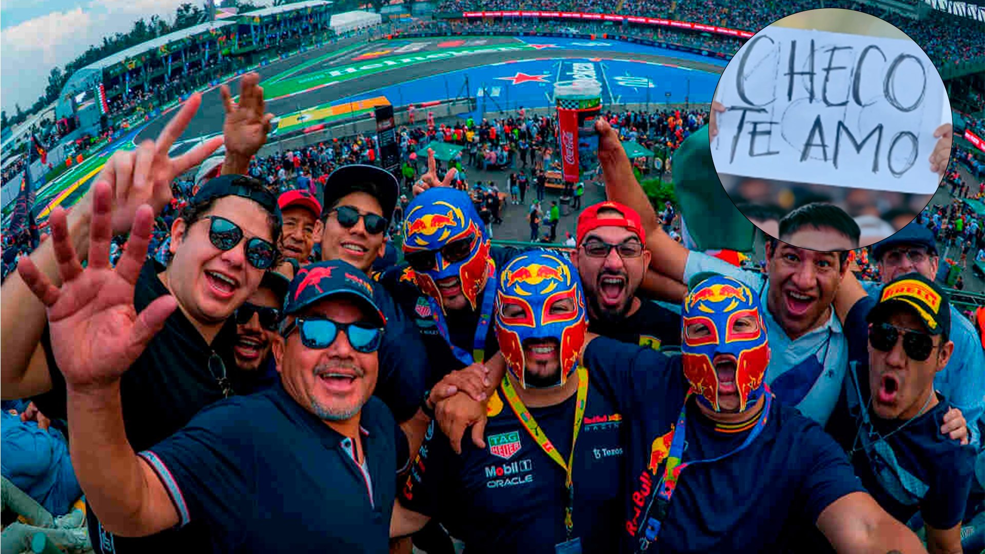 Checo Pérez presume el amor de sus fans a pesar de su salida de Fórmula 1 tras dejar el volante ...