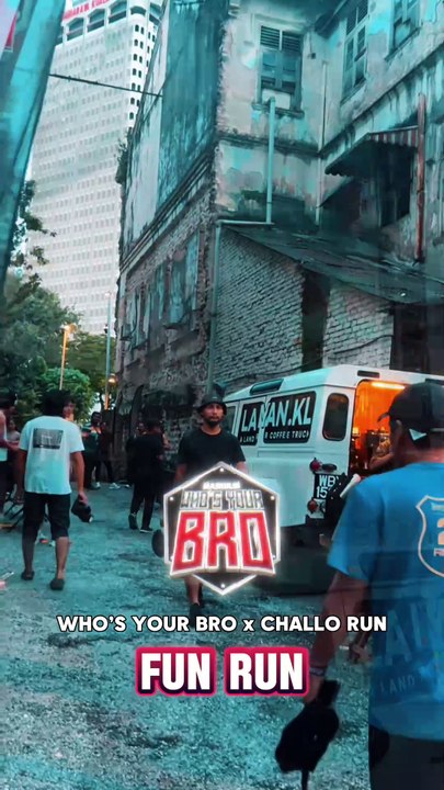Sekitar Fun Run MASKULIN Who's Your Bro x Challo Run - Video Dailymotion