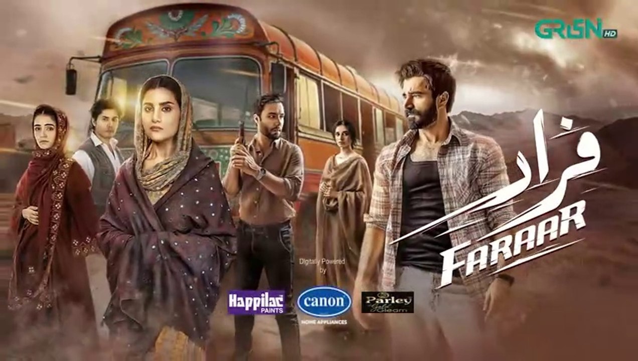 Faraar Episode 09 Hamza Ali Abbasi - Mamya Shajaffar - Ahmed Ali Akbar ...