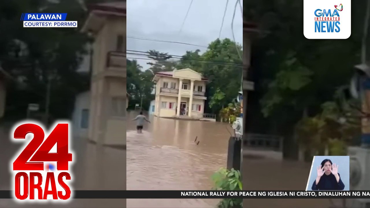 Shear line, nagpa-ulan at nagpabaha sa ilang bahagi ng MIMAROPA at ...