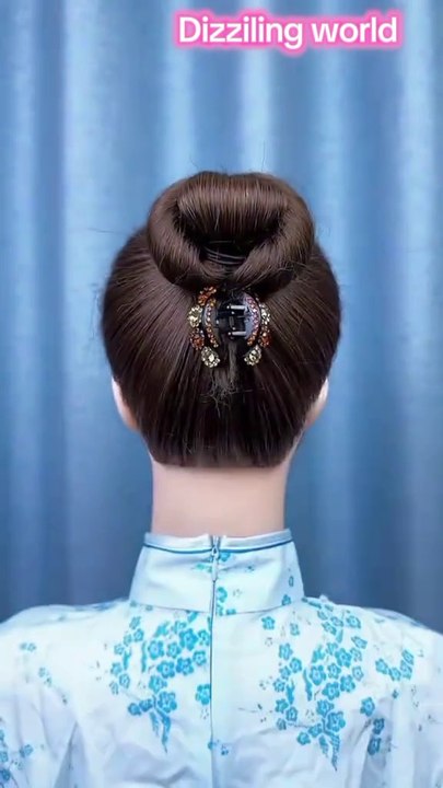 Simple Hair Bun Tutorial - video Dailymotion