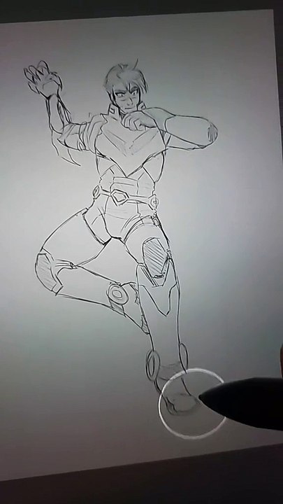 Kuron from Voltron drawing - video Dailymotion