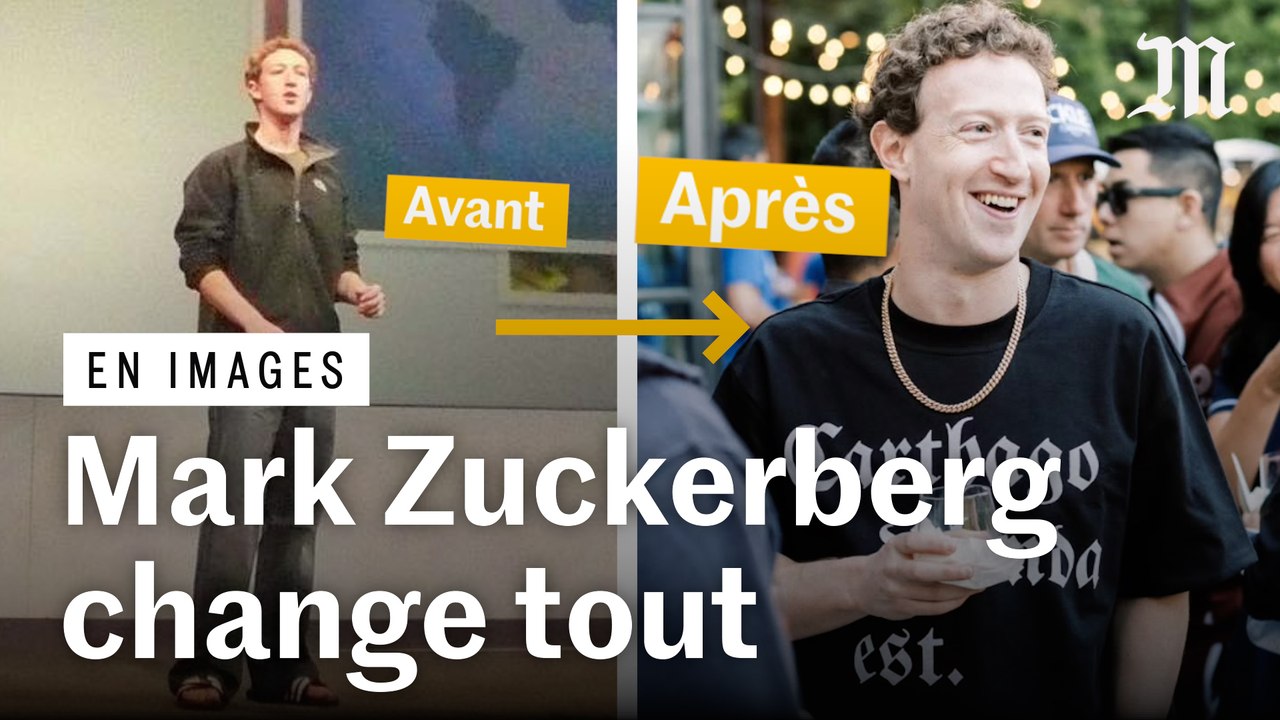 Mark Zuckerberg : ce qui se cache derrière sa transformation physique - Vidéo Dailymotion
