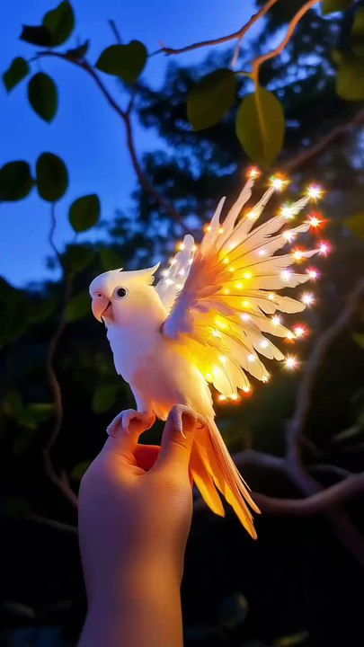 Magic parrot ️ #birds #bird #magical #nature #parrot - Video Dailymotion