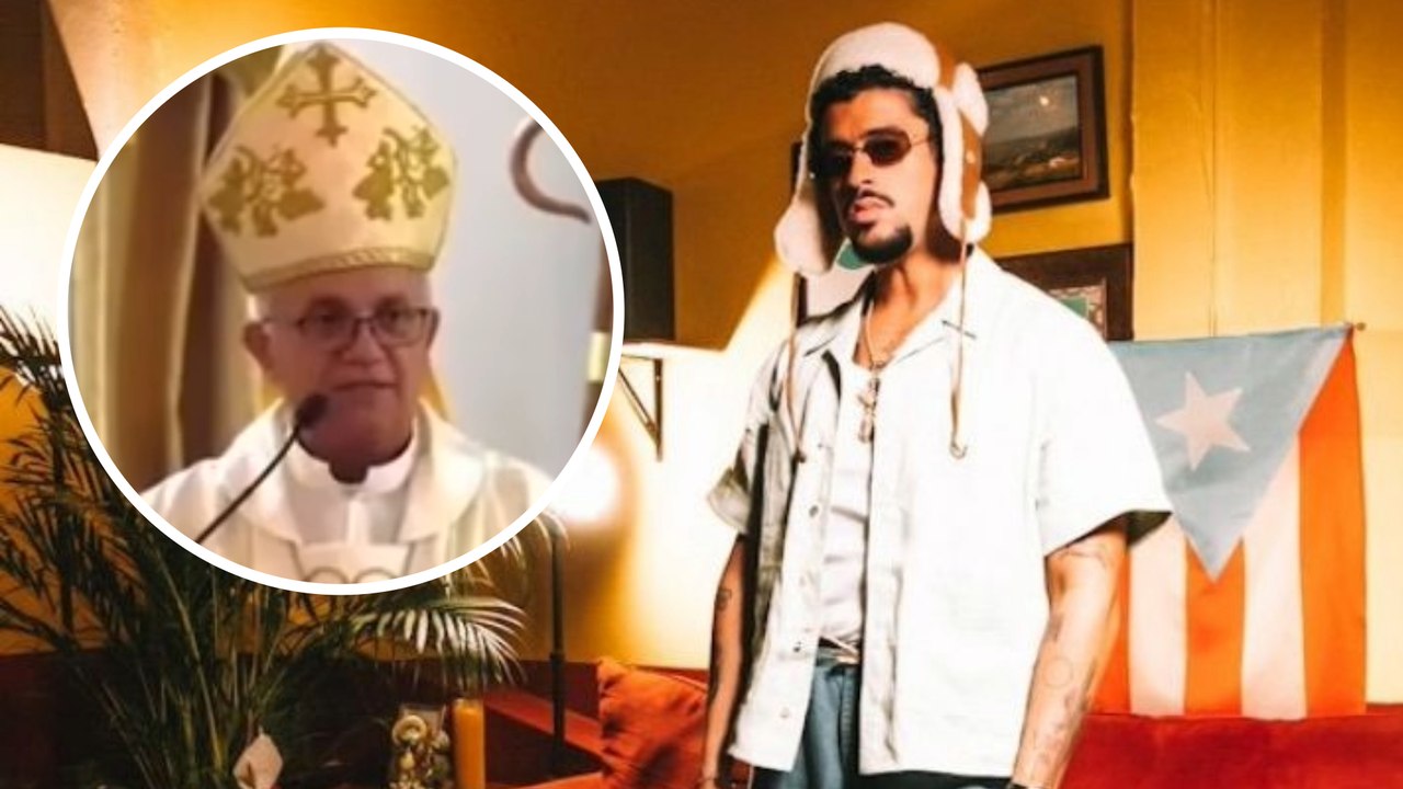 Bad Bunny llega a la iglesia; sacerdote cita "Lo que le pasó a Hawaii ...