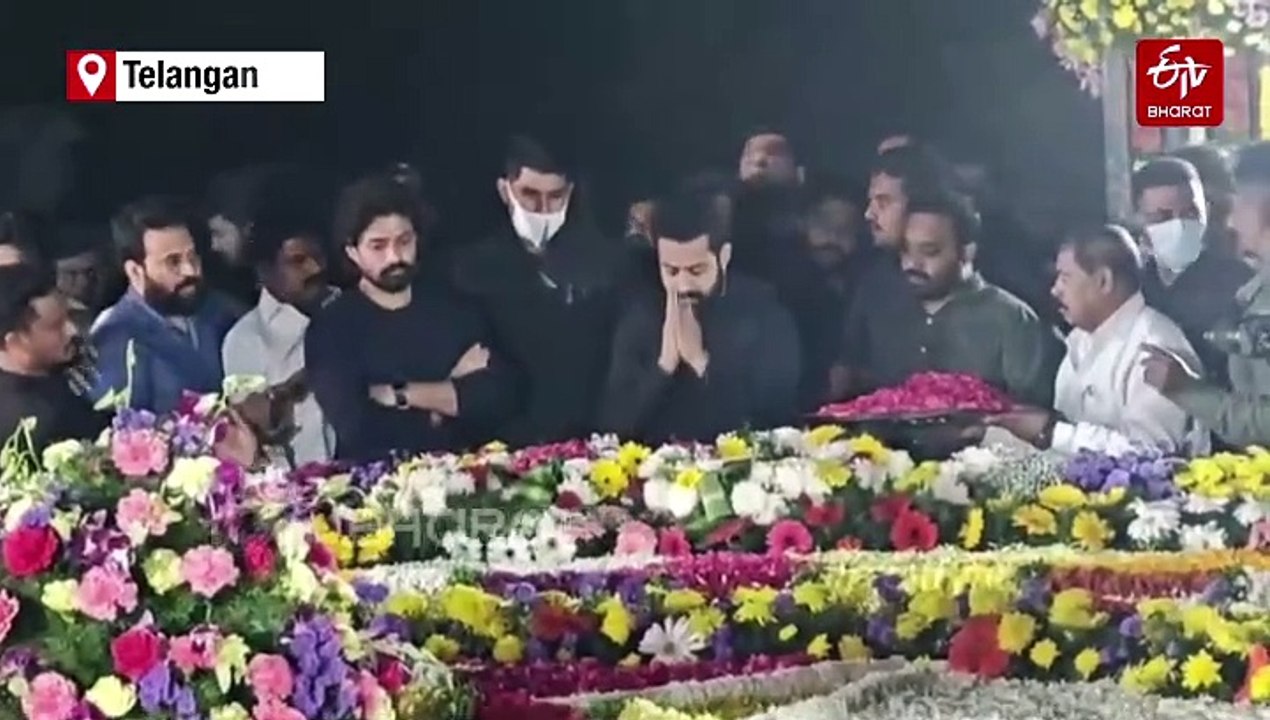 Jr NTR, Balakrishna, Kalyan Ram Pay Tributes To NT Rama Rao On His 28th ...