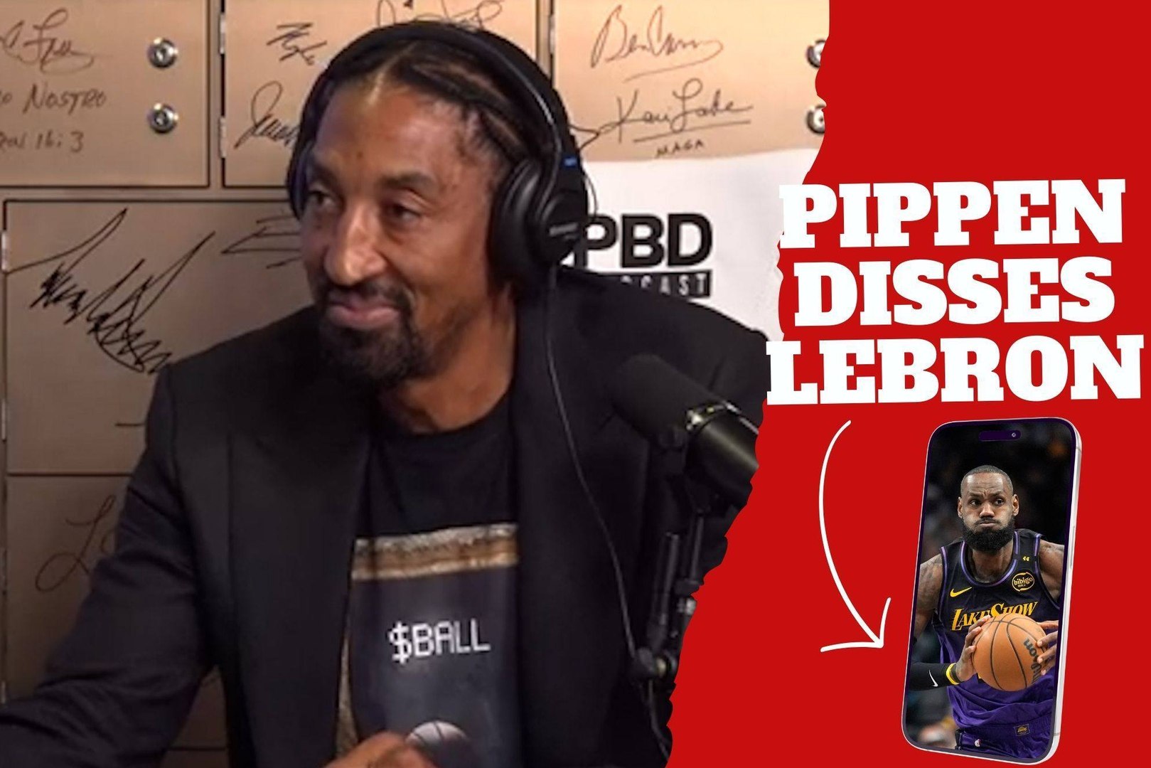 Pippen disses LeBron! NBA legend puts himself ahead of James in the ...