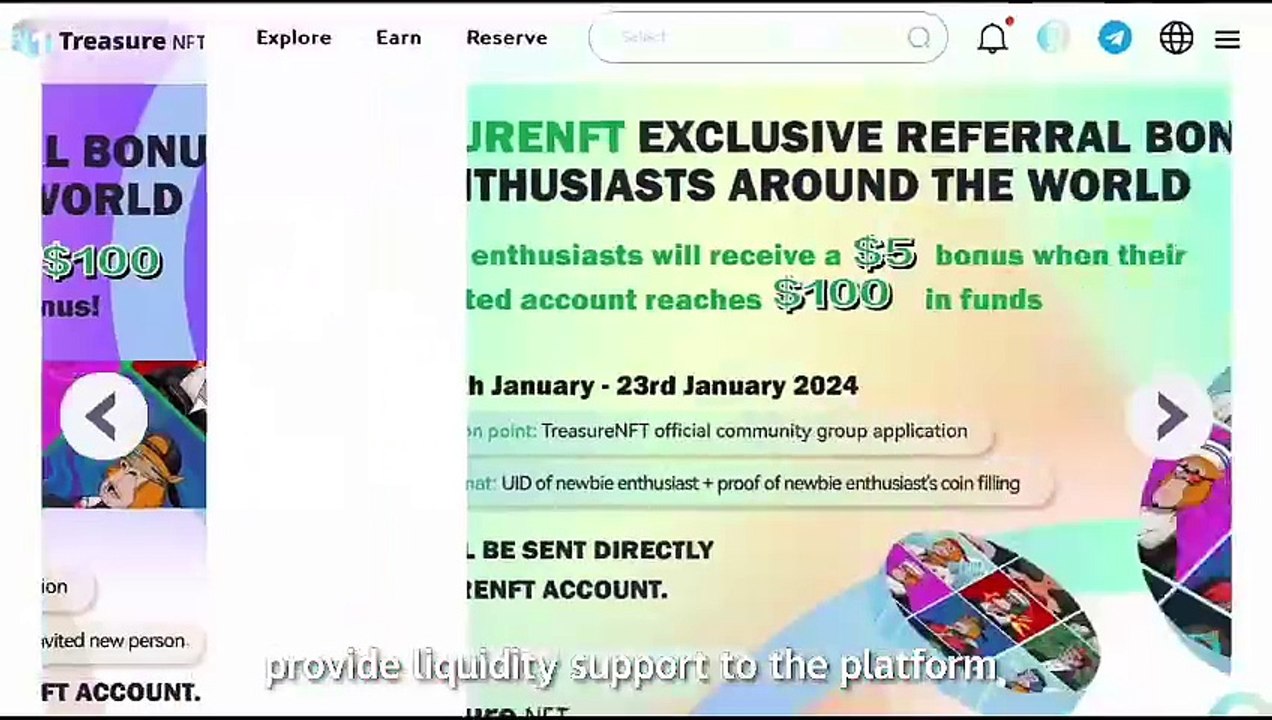 Treasure NFT - video Dailymotion