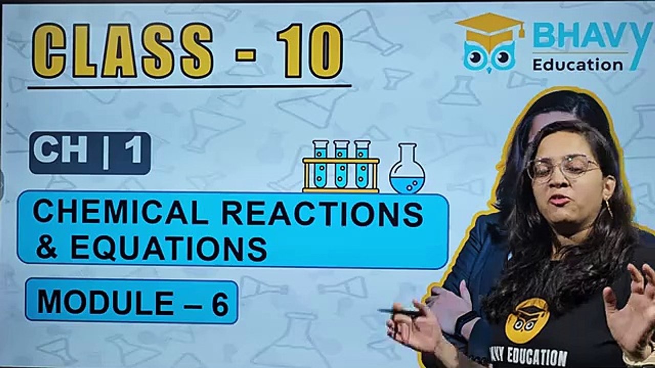 Chemical reactions and equations | Part - 7 | Class 10 | Corrosion and ...