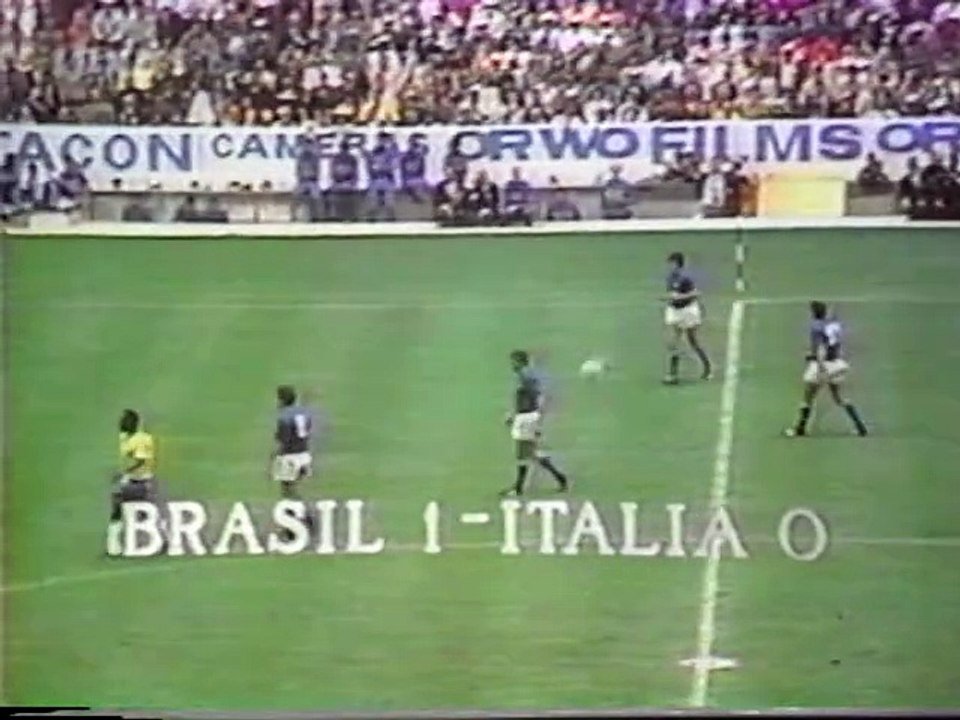 1970 FIFA World Cup - Brazil v. Italy (Final) - Vídeo Dailymotion