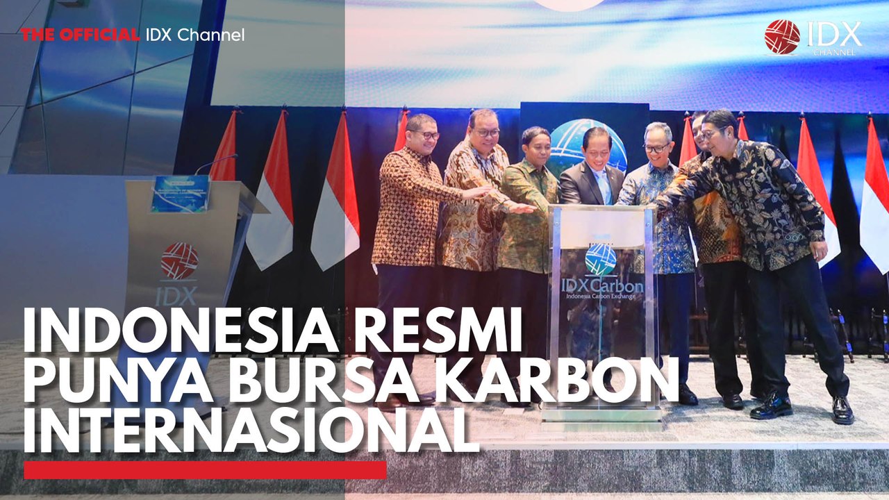 Indonesia Resmi Punya Bursa Karbon Internasional - video Dailymotion