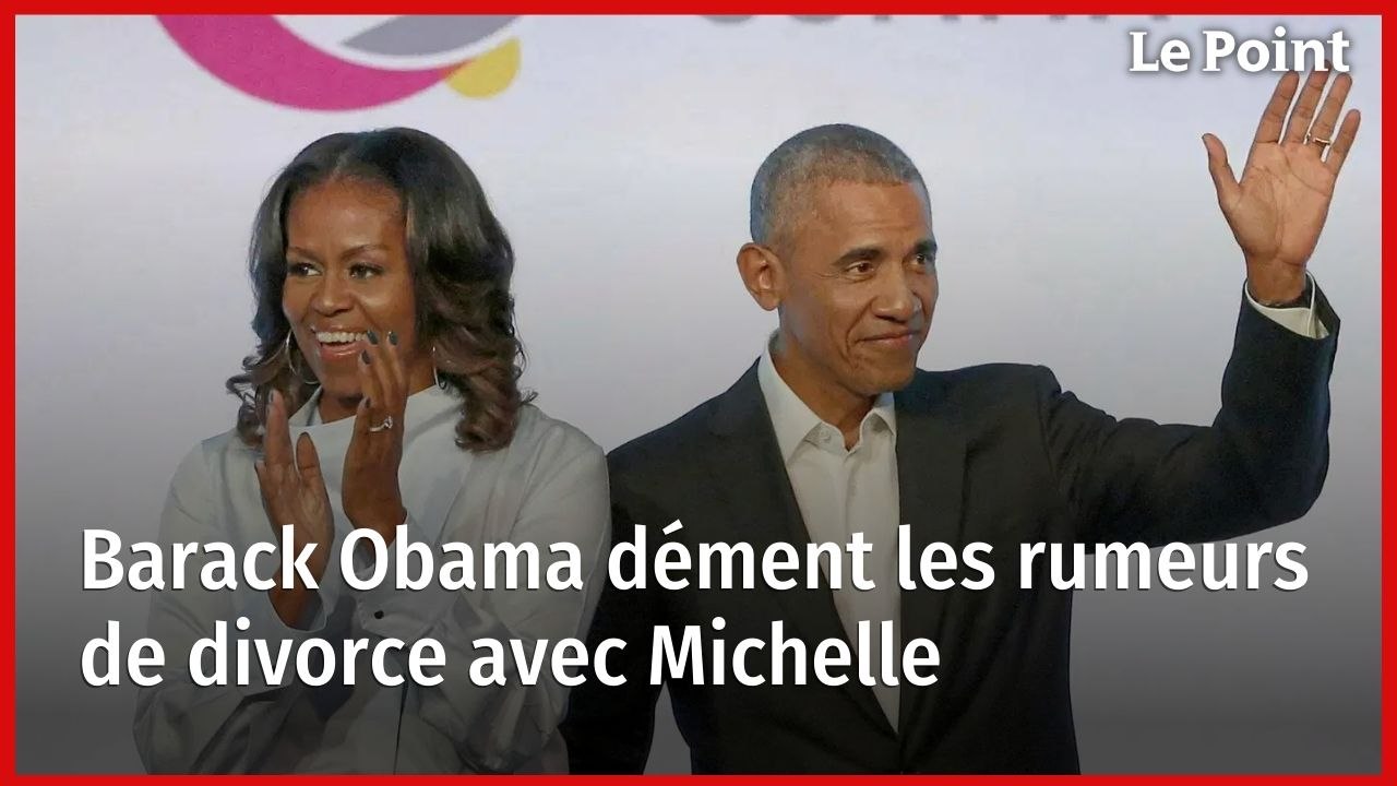 Barack Obama dément les rumeurs de divorce avec Michelle - Vidéo ...