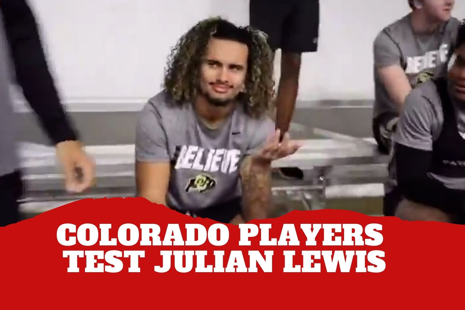 Drama? Colorado players stir the pot with Julian Lewis before workouts ...