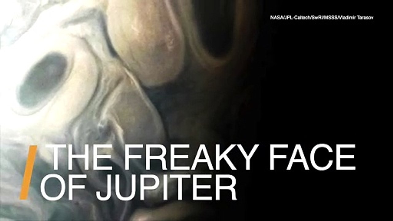 This Photo Reveals a Weird Looking Face on Jupiter - video Dailymotion