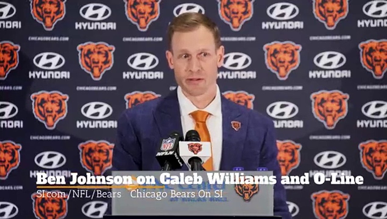 Ben Johnson on Caleb Williams and O-Line.mp4 - video Dailymotion