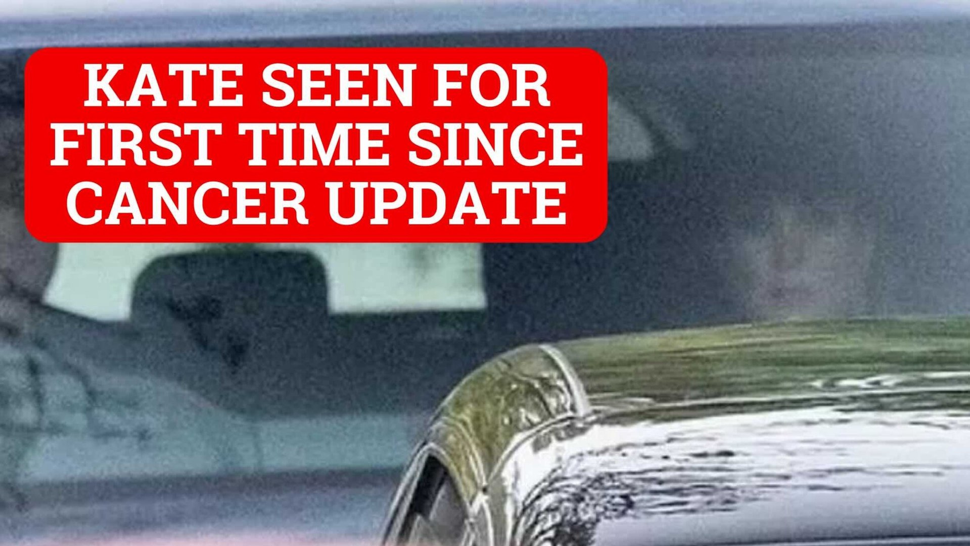 Kate Middleton Seen In Public For First Time Since Cancer Update Video 7265