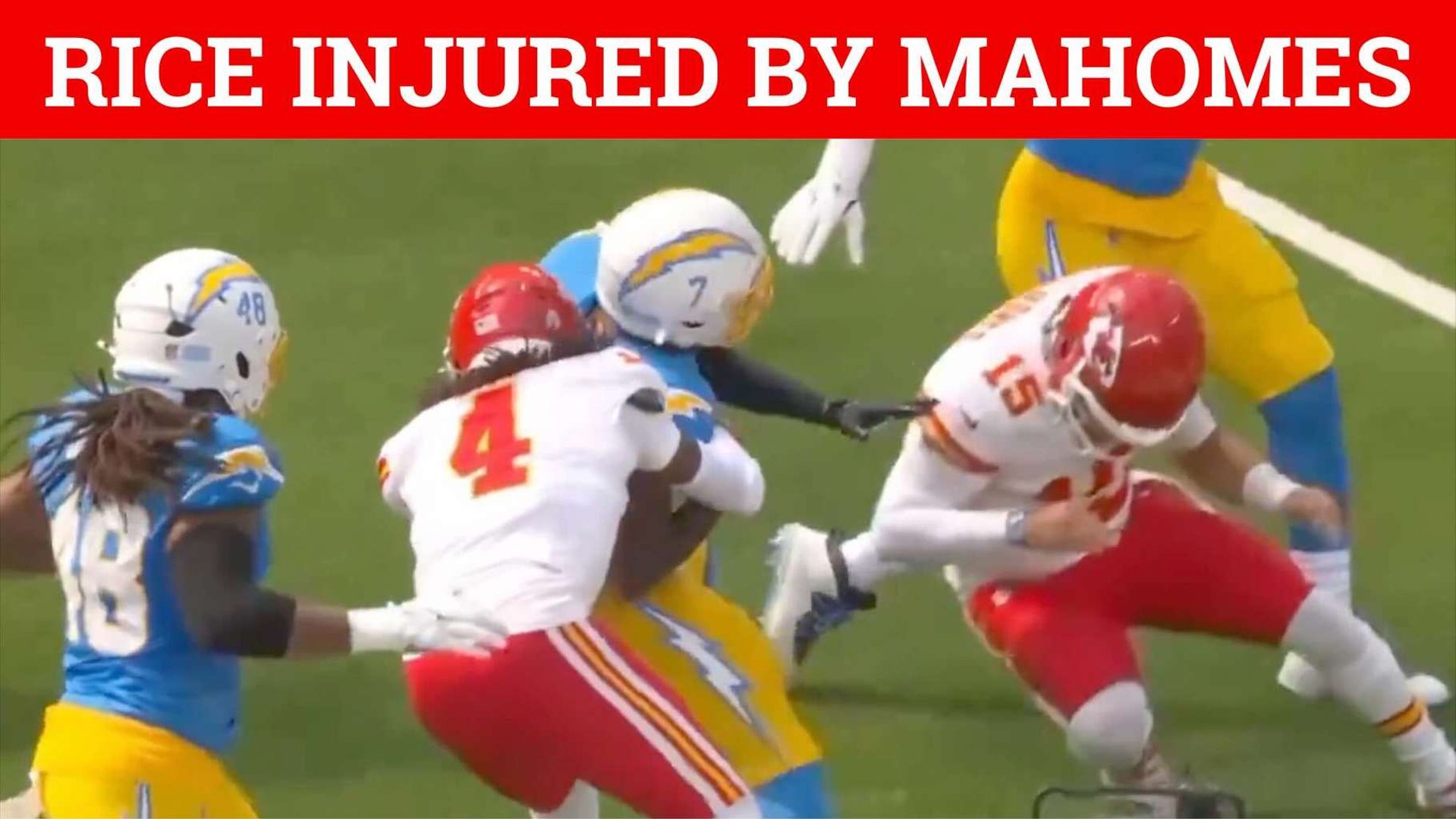Video of Rashee Rice injury caused by Patrick Mahomes - MARCA TV English