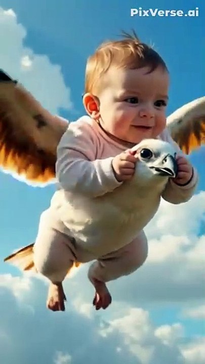Cute Baby Flying - video Dailymotion