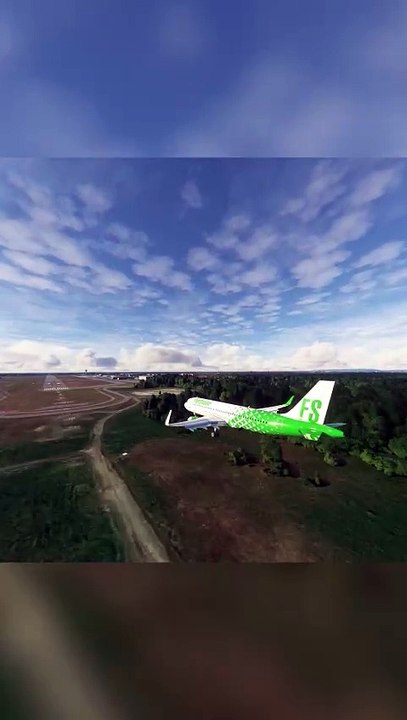 Masterful Pilot Landing Xbox Aviator Club A320neo at Montréal–Pierre ...