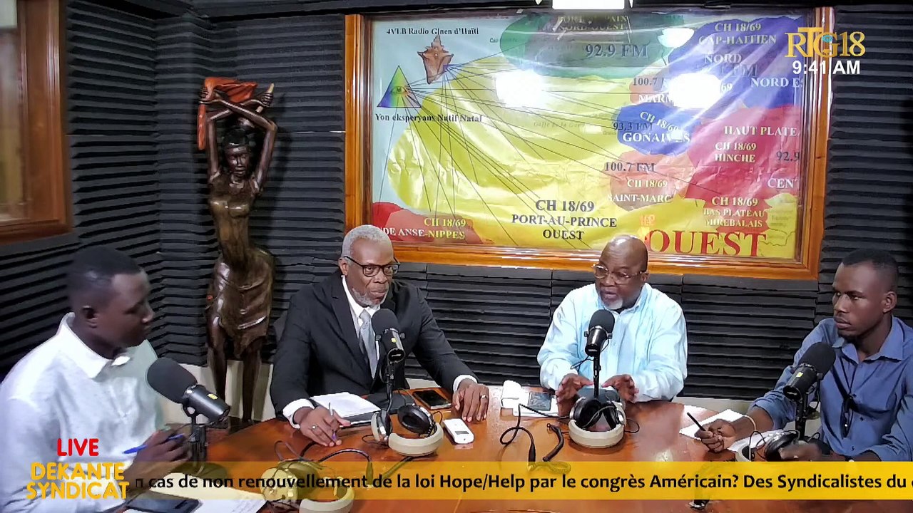 DEKANTE SYNDICAT|25 Janvier 2025|Michel Dorcien,Dominique Saint Eloi ...