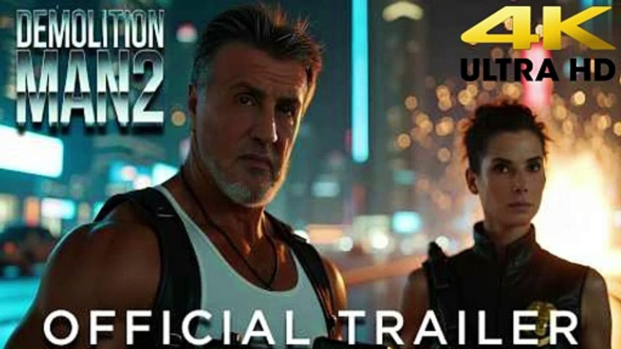 Demolition Man 2 (2025) - First Trailer | Sylvester Stallone, Sandra ...
