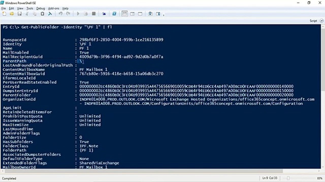 How to create public folders using powershell | create public folder ...