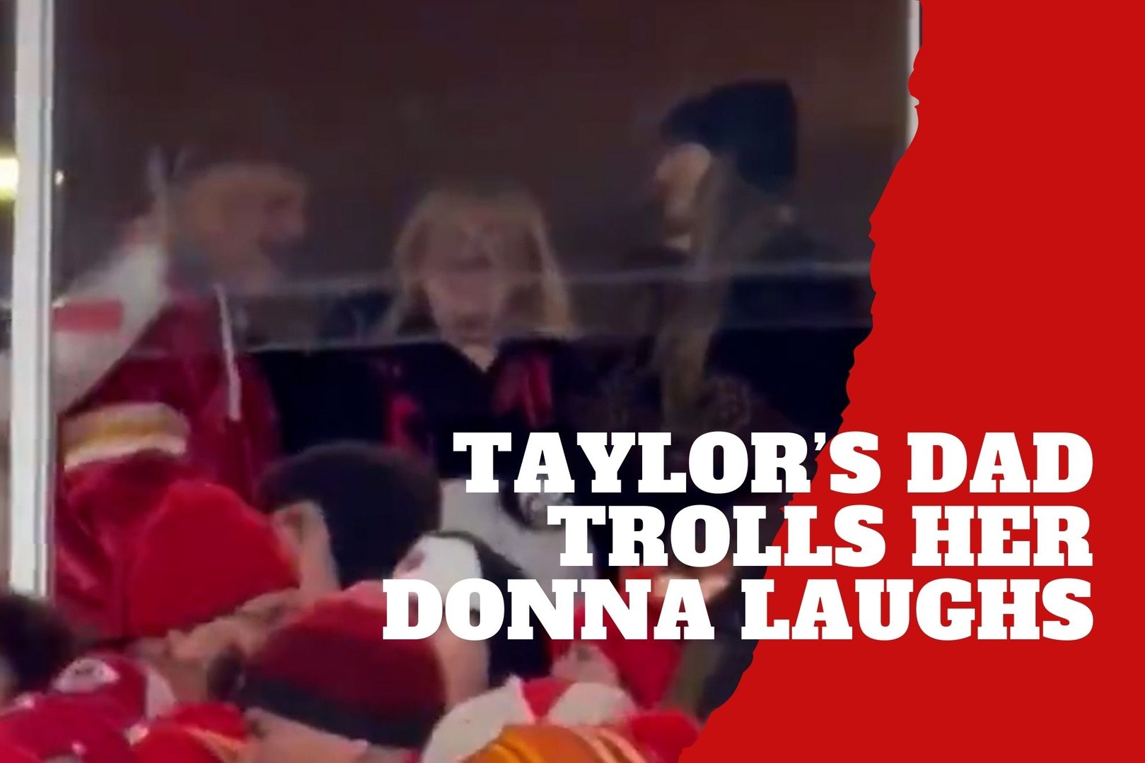 Not Scott Swift faking a high five! Taylor Swift gets trolled by her ...