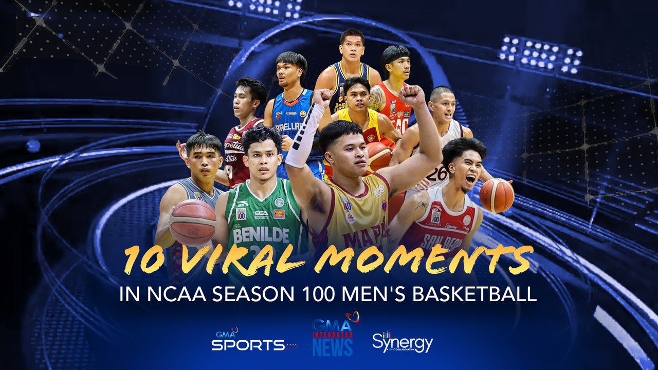 Top 10 Viral Moments in NCAA Season 100 | GMA AI Sports Series - video ...