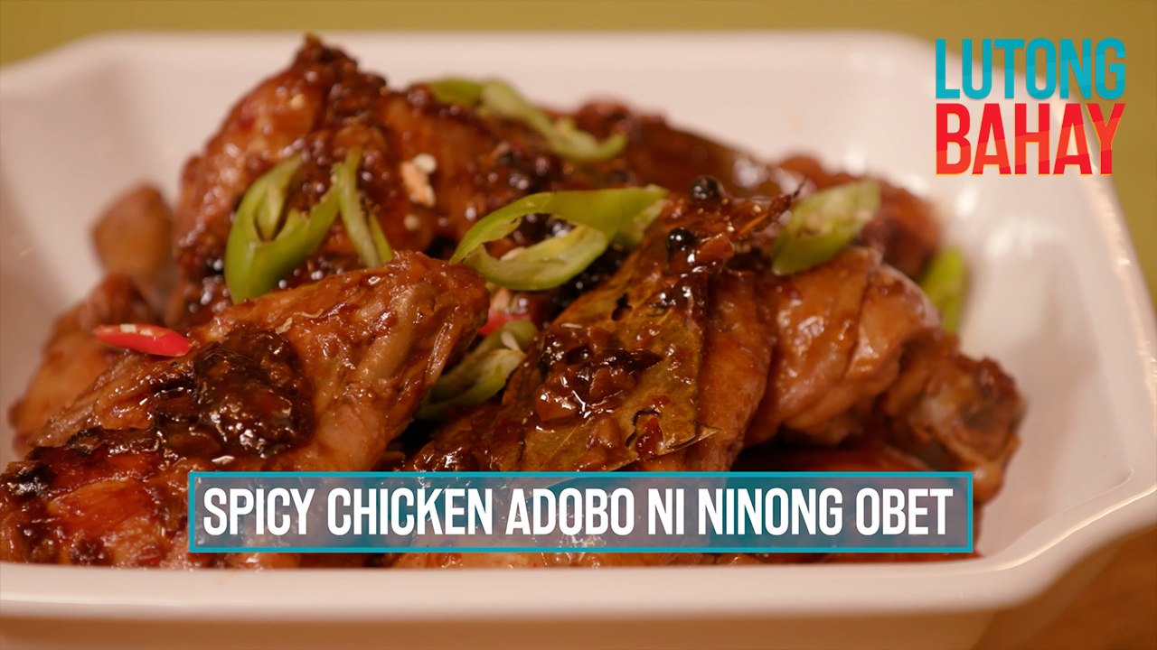 Spicy chicken adobo na recipe ng ninong ni Arra San Agustin, paano nga ...