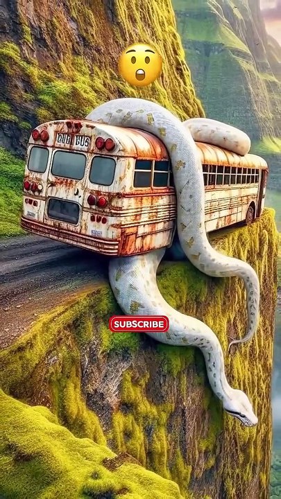 AI Travel Discovery _ Python attacking Bus _ Amazon Jungle #shorts # ...
