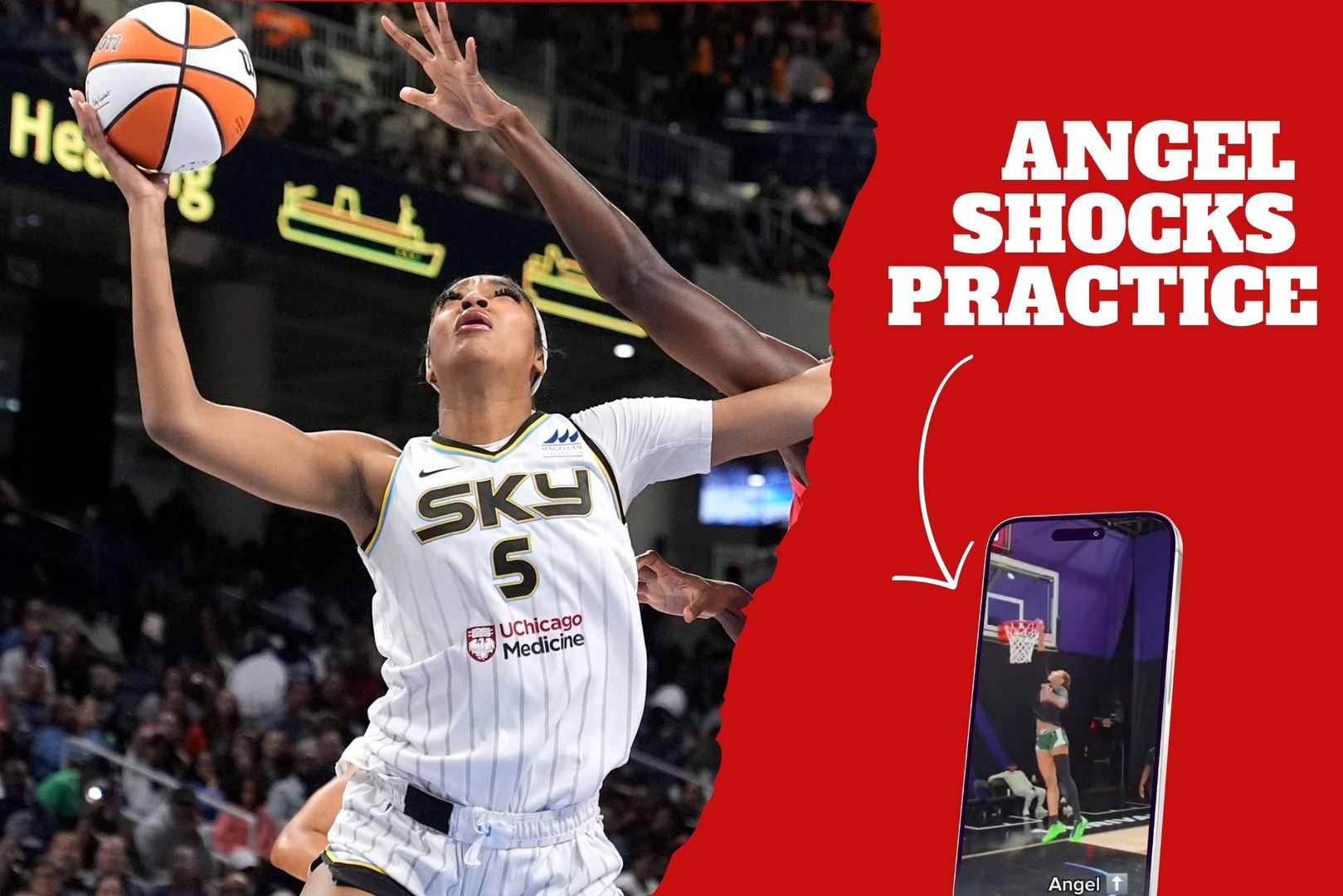 Not quite there yet! Angel Reese shows off impressive skills, but fans aren?t convinced - MARCA ...