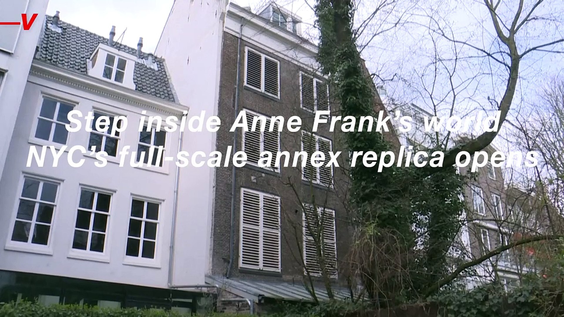 The Secret Annex Full Replica Of Anne Frank's Annex Coming To NYC