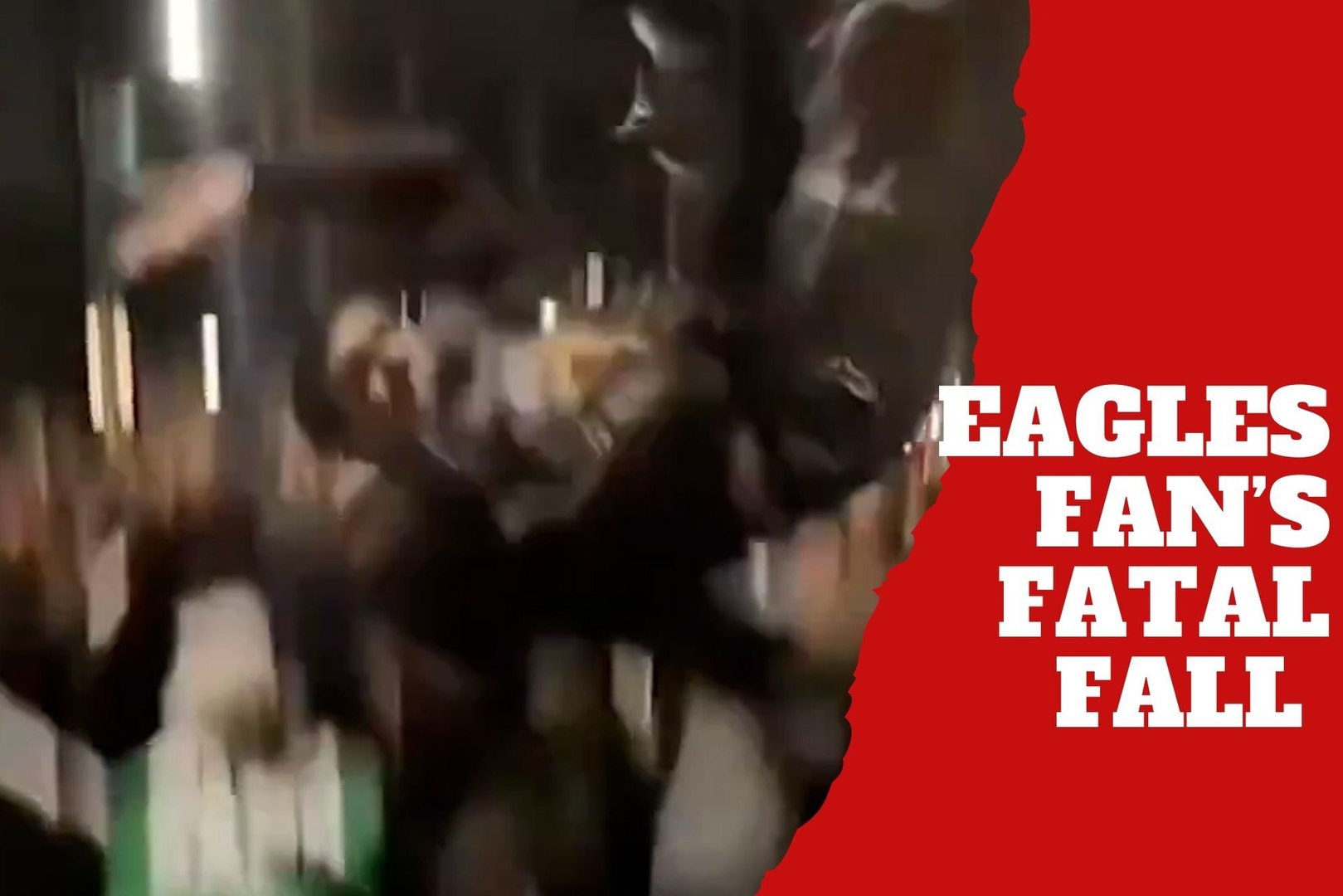 Tragic fall! Eagles fan dies after climbing light pole in NFC ...