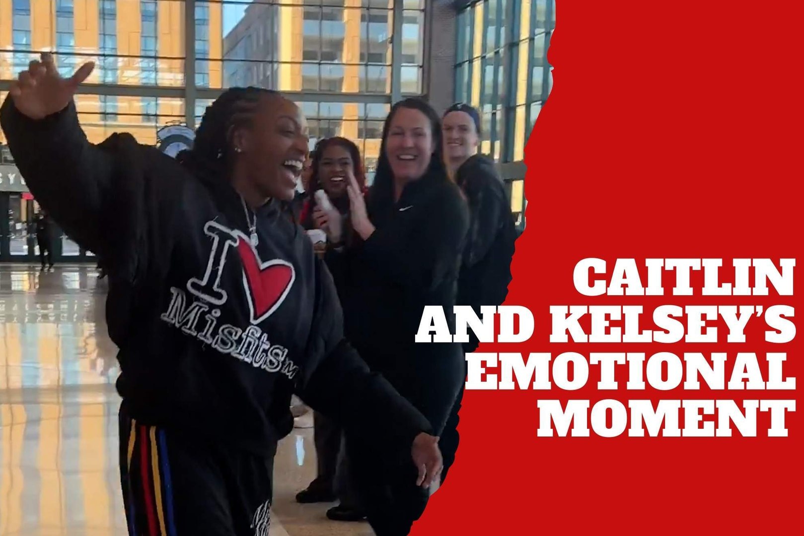 Caitlin Clark and Kelsey Mitchell?s emotional reunion has Indiana Fever ...