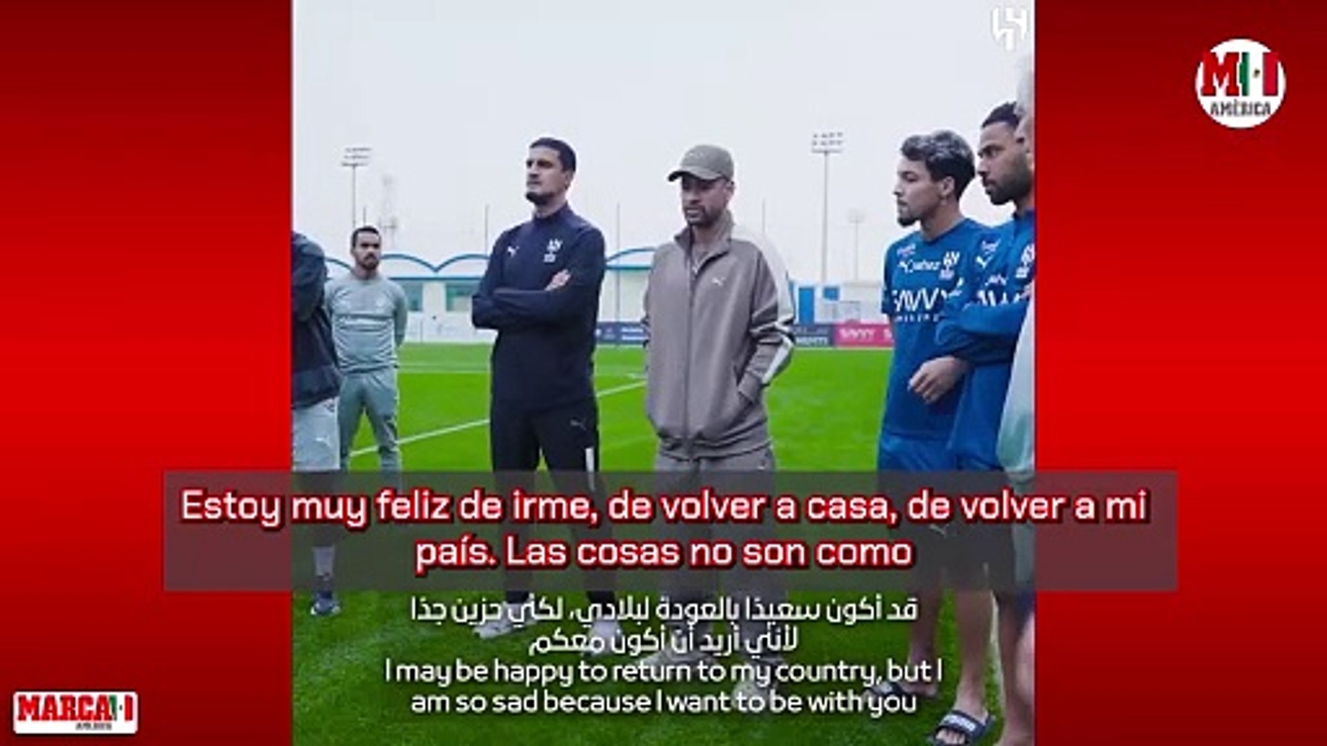 Neymar se despide de la plantilla del Al Hilal tras su acuerdo con el Santos de Brasil - MARCA ...