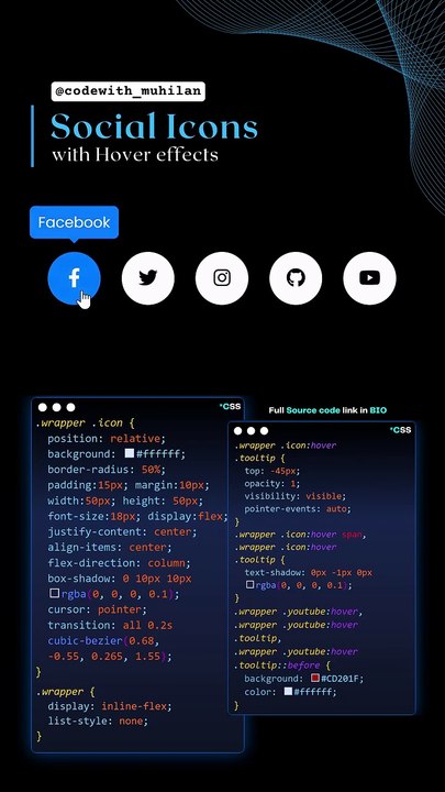 Hover Button dengan HTML dan CSS Animasi - Video Dailymotion