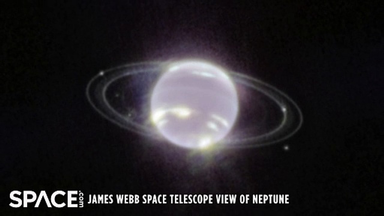 4K View Of Neptune Via James Webb Space Telescope - video Dailymotion