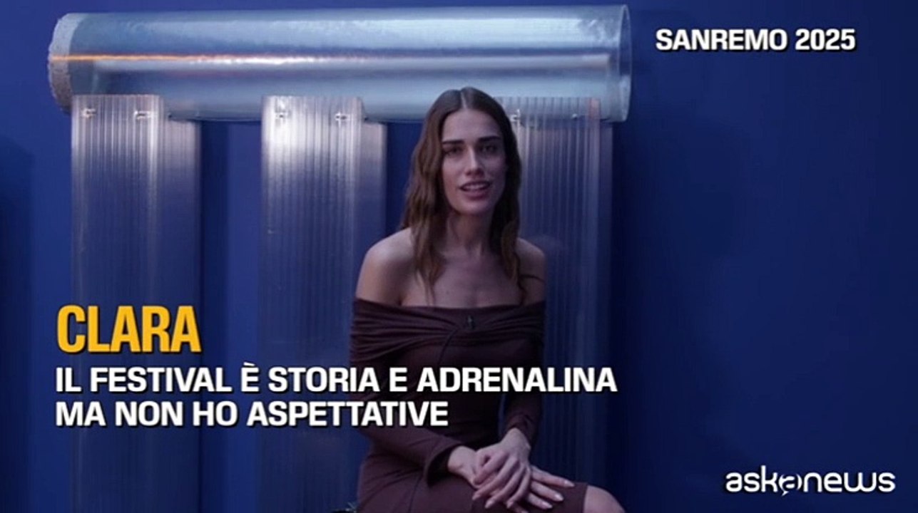 Clara a Sanremo 2025 con "Febbre": «È nata da un colloquio intimo allo ...