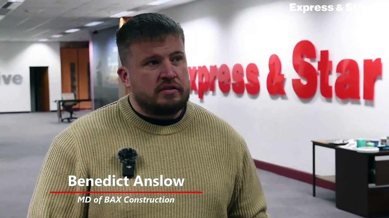 Ben Anslow, MD of BAX Construction discusses his plans for the former ...