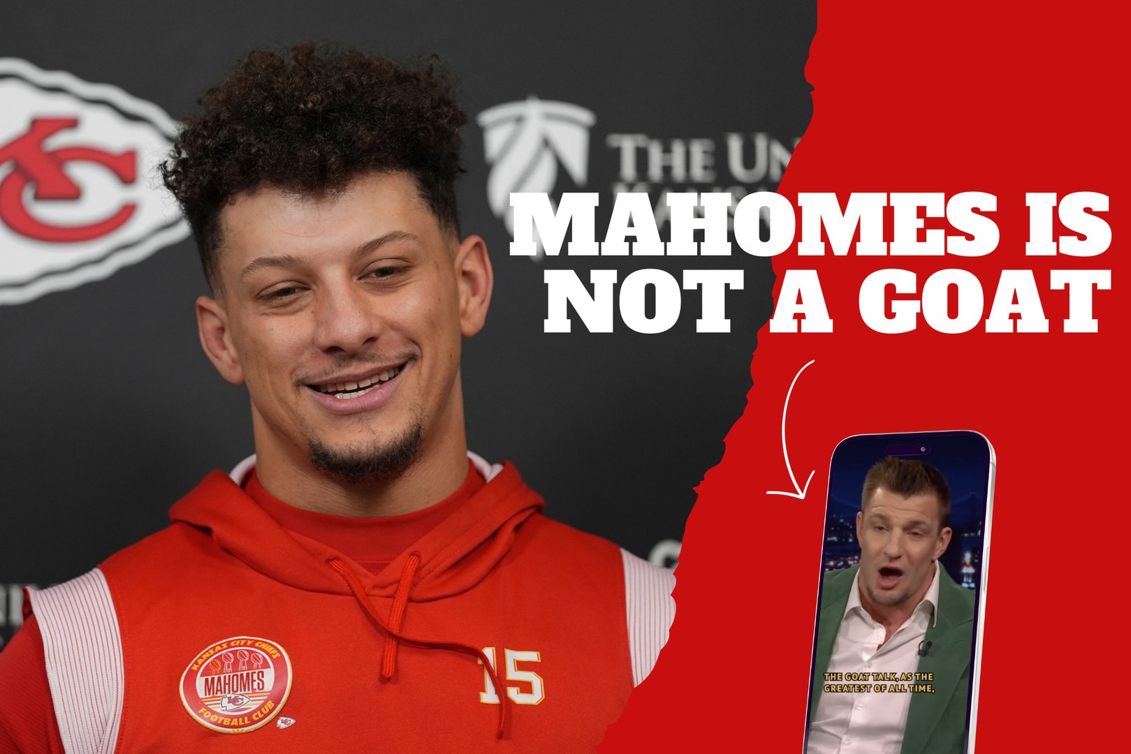 Patrick Mahomes vs Tom Brady, Rob Gronkowski shuts down the GOAT debate ...