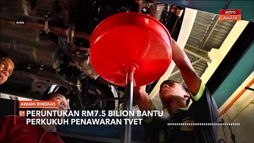 AWANI Ringkas: TVET semakin berkembang | Astro Awani
