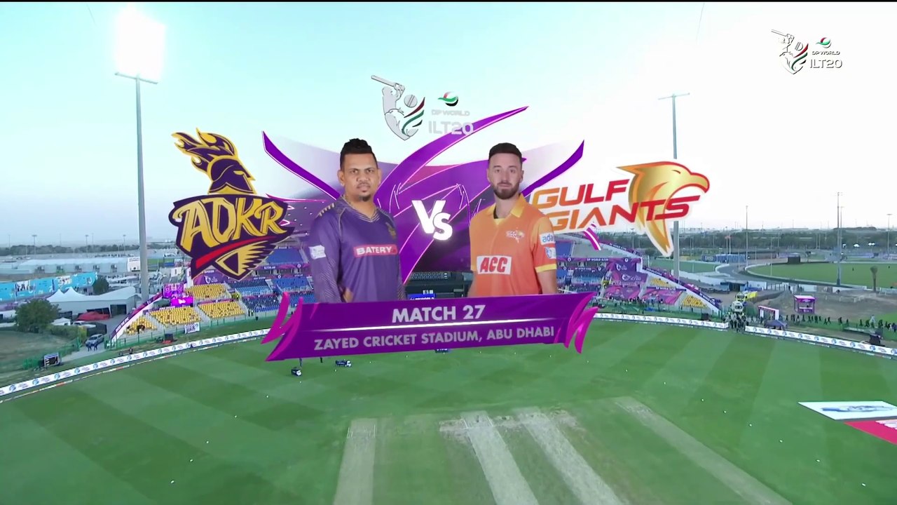 ILT20 S3 | हिंदी - Cricket Highlights | Sunil Narine और James Vince ...