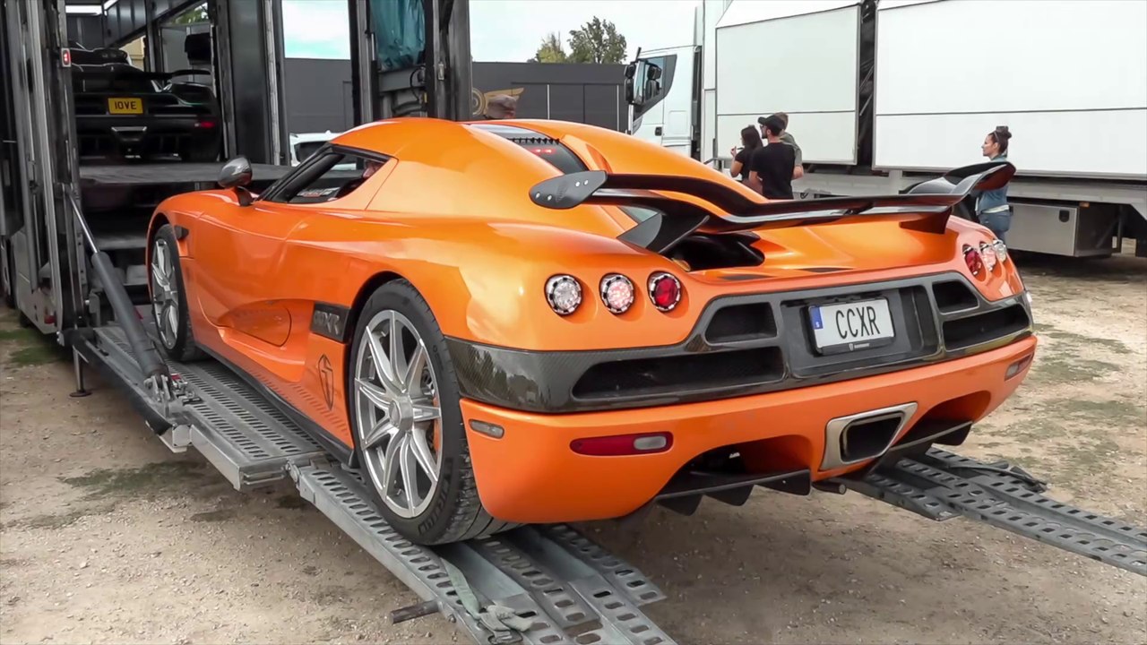 Hypercars Leaving SOC Puglia - Jesko Vimana, Zonda 760 MY, Utopia, AMG ...