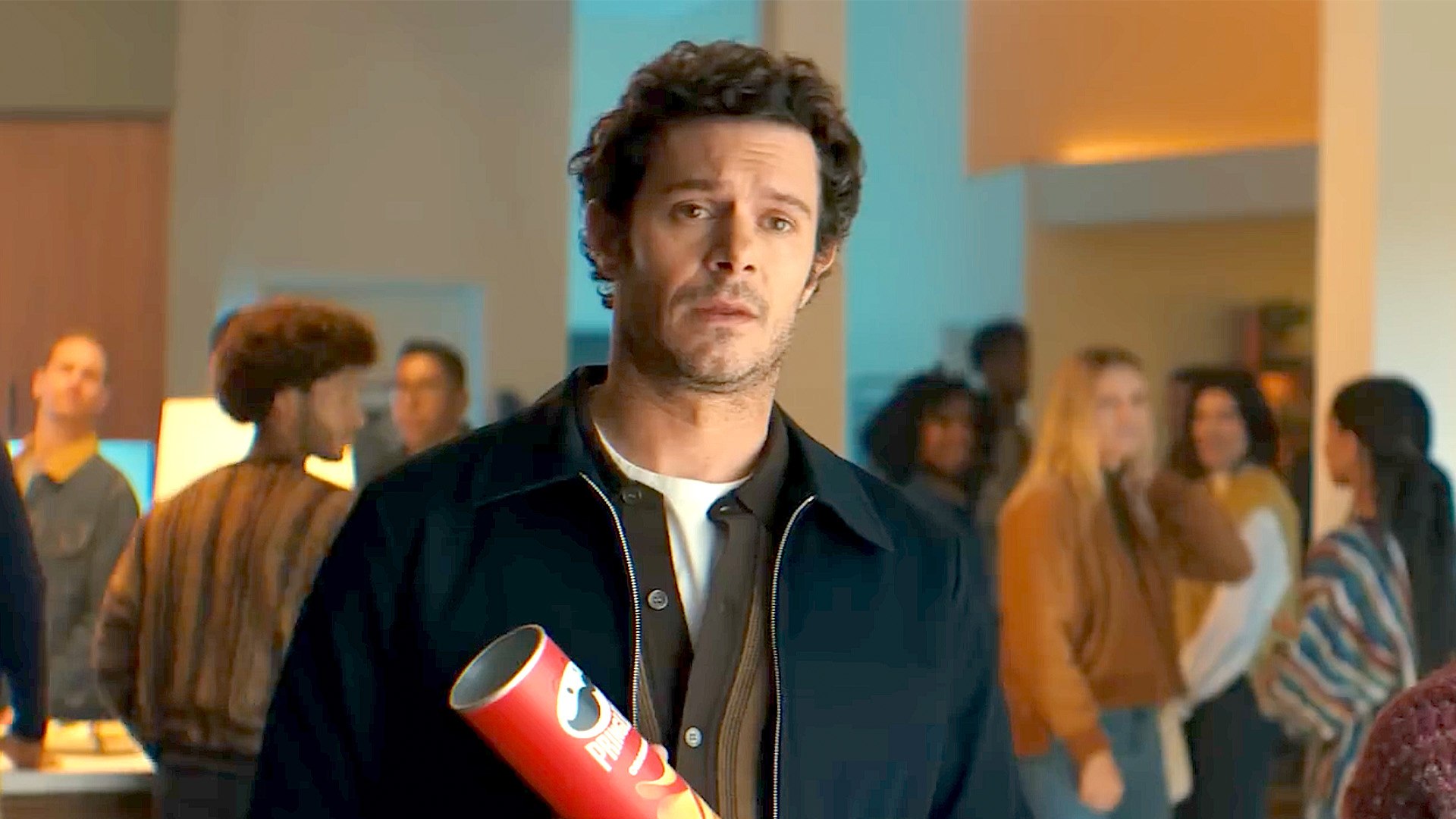 Pringles Commercial Man